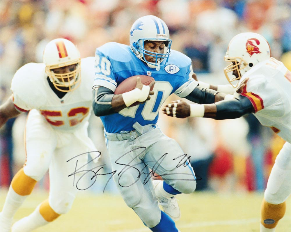 Barry Sanders Signed Lions 16x20 Photo (Schwartz Sports) (See ...