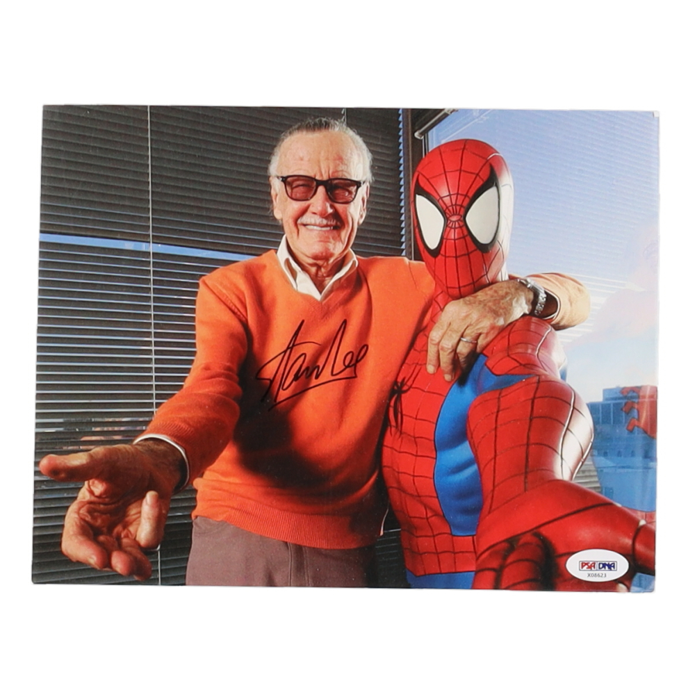 Stan Lee Signed 7x10 Photo (PSA) | Pristine Auction