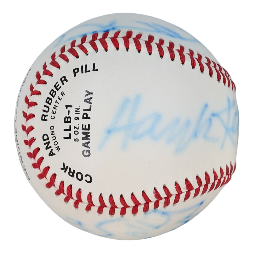 Hank Ketcham Signed Little League Baseball With Hand-Drawn Sketch ...
