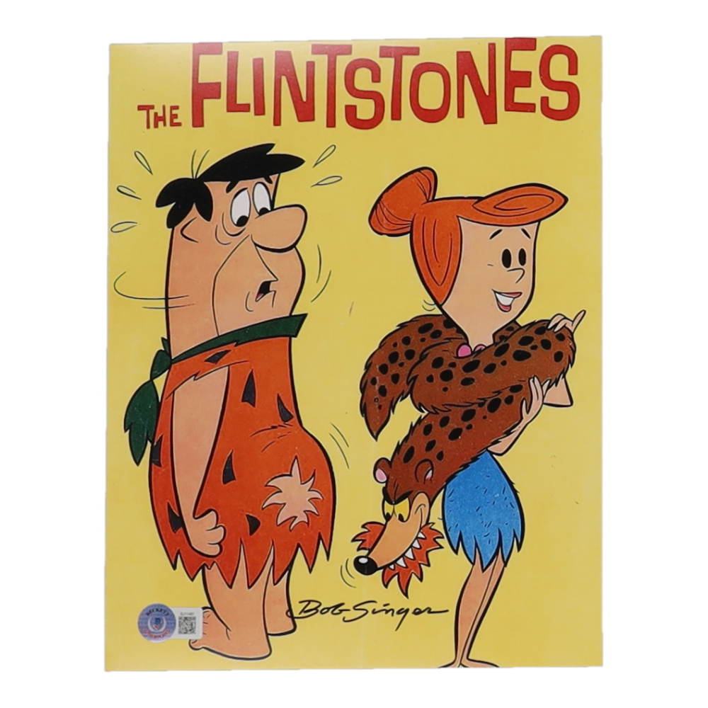 Bob Singer Signed "The Flintstones" 8x10 Photo (Beckett) | Pristine Auction