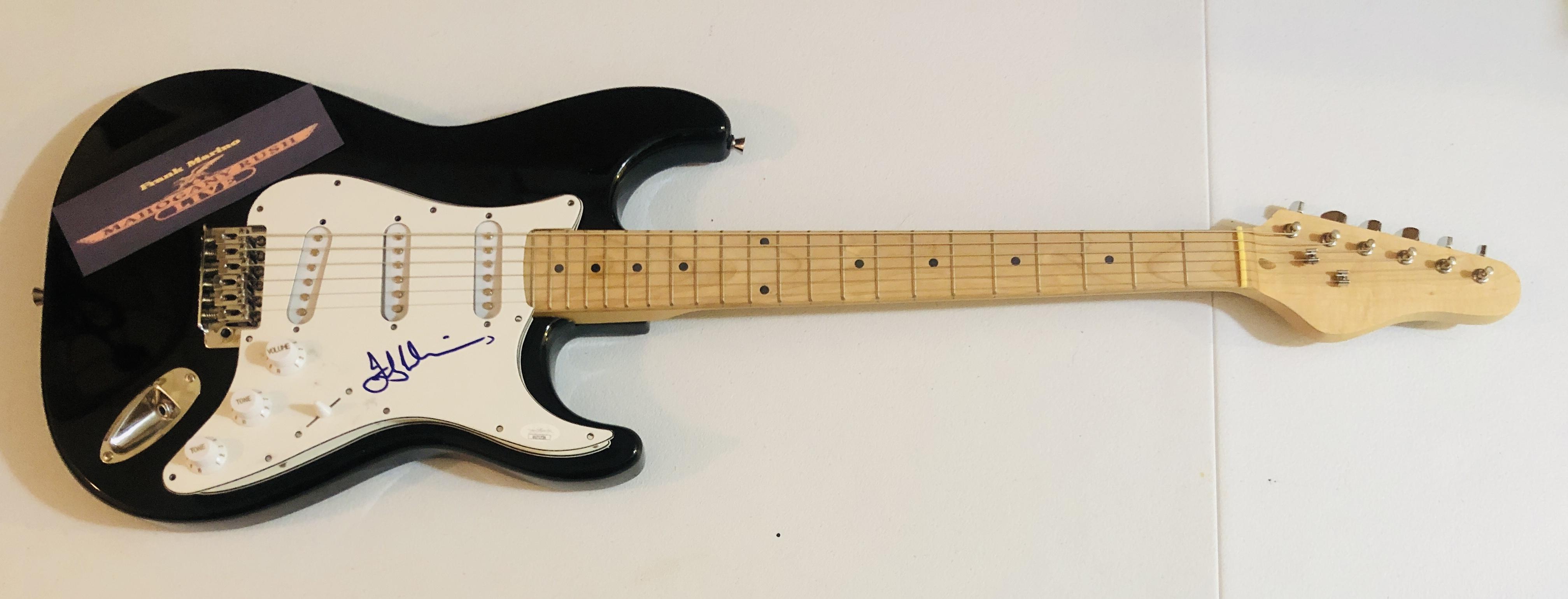 Frank Marino Signed "Mahogany Rush" 39" Electric Guitar (JSA ...