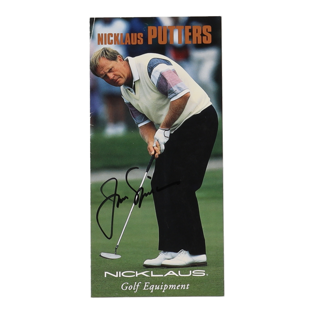 Jack Nicklaus Signed Golf Scorecard (Beckett) | Pristine Auction
