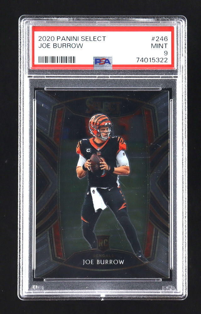 Joe Burrow 2020 Select #246 RC (PSA 9) | Pristine Auction