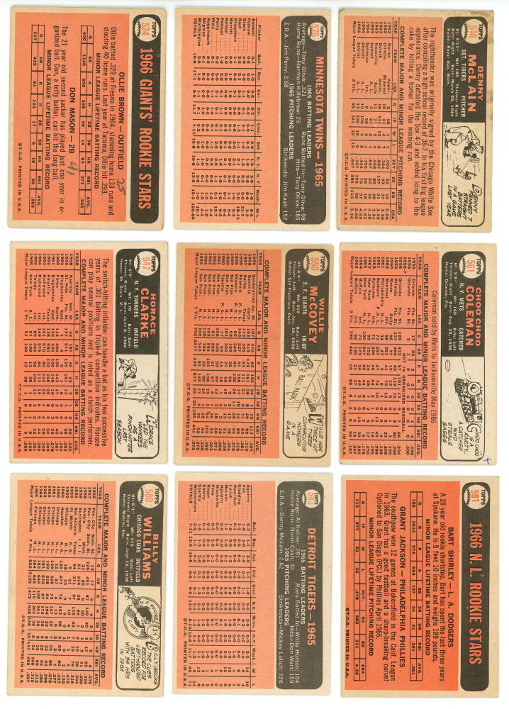 1966 TOPPS BASEBALL COMPLETE SET BREAK - 8 CARDS PER BOX! | Pristine ...