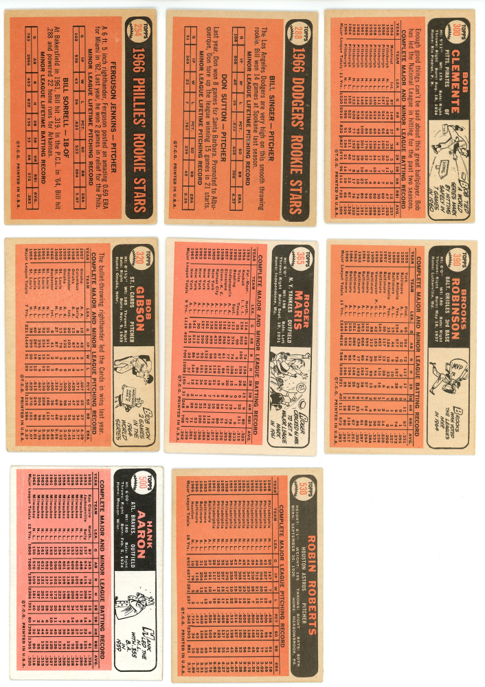 1966 TOPPS BASEBALL COMPLETE SET BREAK - 8 CARDS PER BOX! | Pristine ...