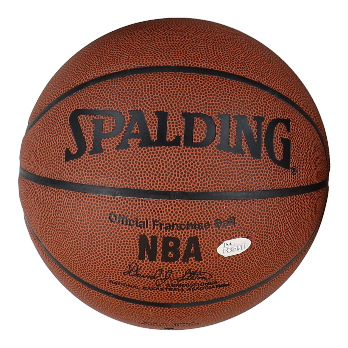 David Stern Signed NBA Basketball (JSA) | Pristine Auction