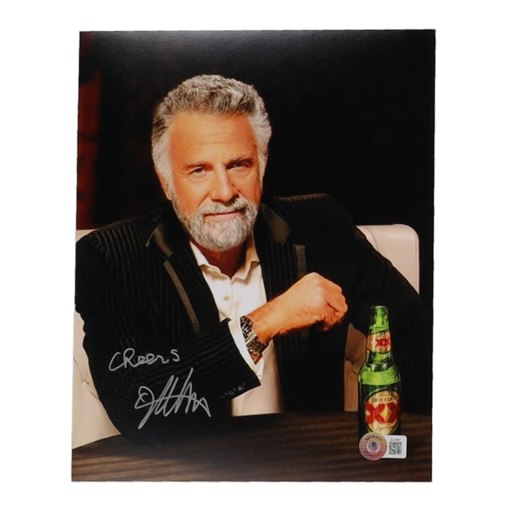Jonathan Goldsmith Signed "Dos Equis" 8x10 Photo Inscribed "Cheers ...