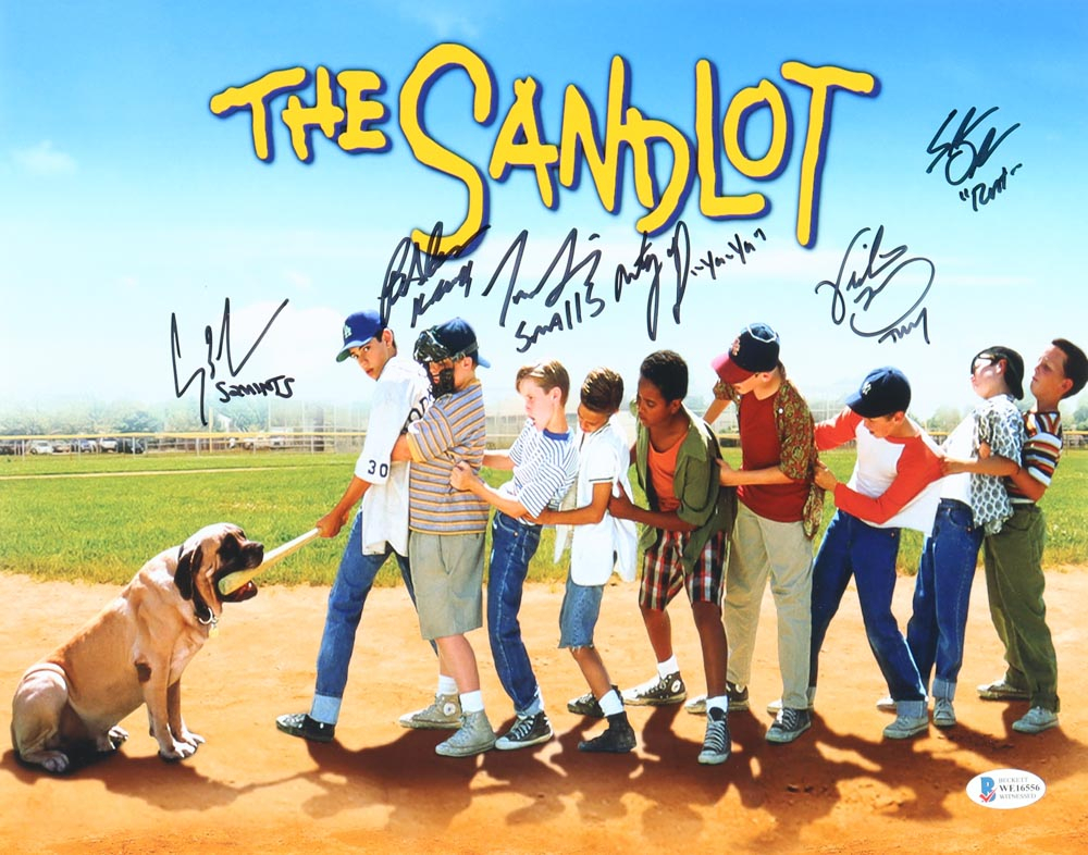 "The Sandlot" 11x14 Photo Cast Signed By (6) with Grant Gelt, Shane ...