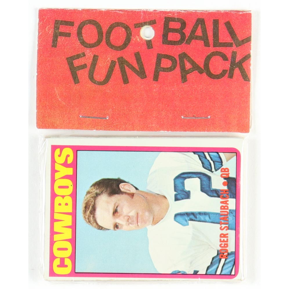 1972 Topps Football Card Fun Pack with (10) Cards | Pristine Auction