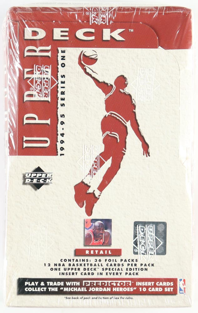 1994-95 Upper Deck Series 1 Basketball Hobby Box with (36) Packs ...