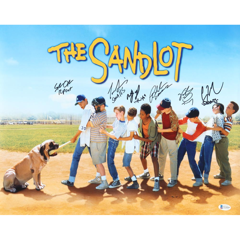 "The Sandlot" 16x20 Photo Cast Signed By (6) with Grant Gelt, Shane ...