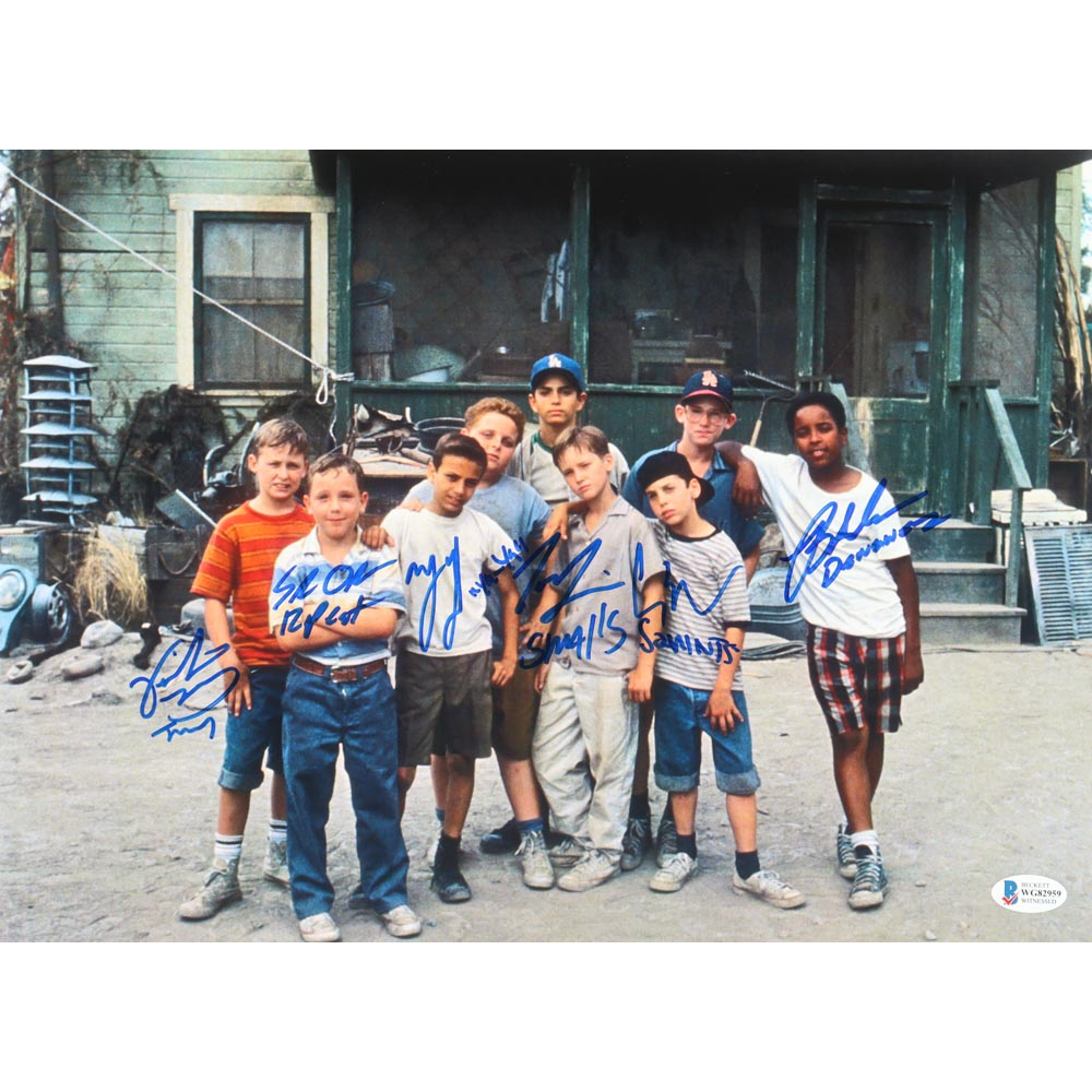"The Sandlot" 11x14 Photo Cast Signed By (6) with Grant Gelt, Shane ...