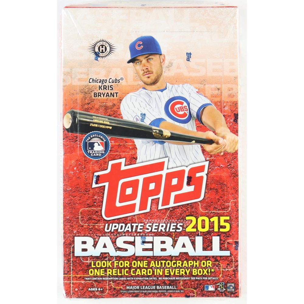 2015 Topps Update Baseball Hobby Box of (36) Packs | Pristine Auction