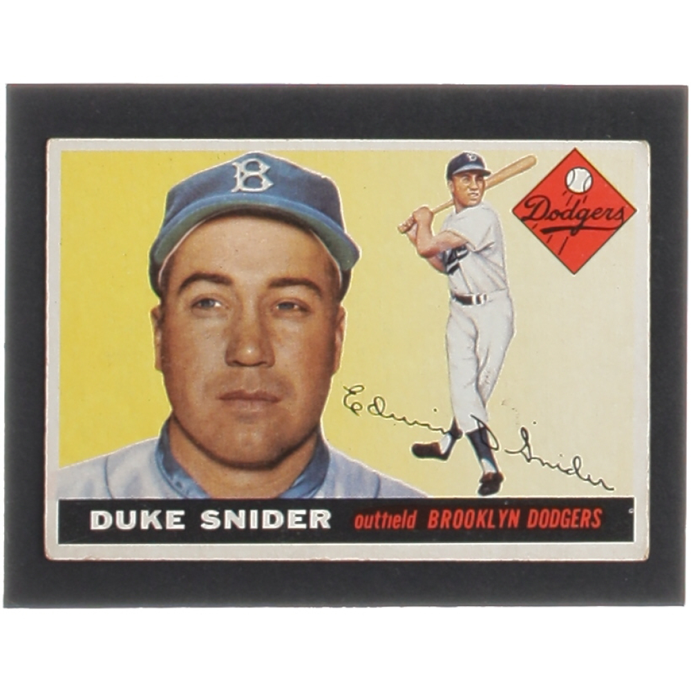 Duke Snider 1955 Topps #210 | Pristine Auction