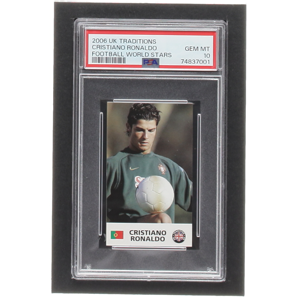 Cristiano Ronaldo 2006 UK Traditions World Stars #NNO (PSA 10 ...