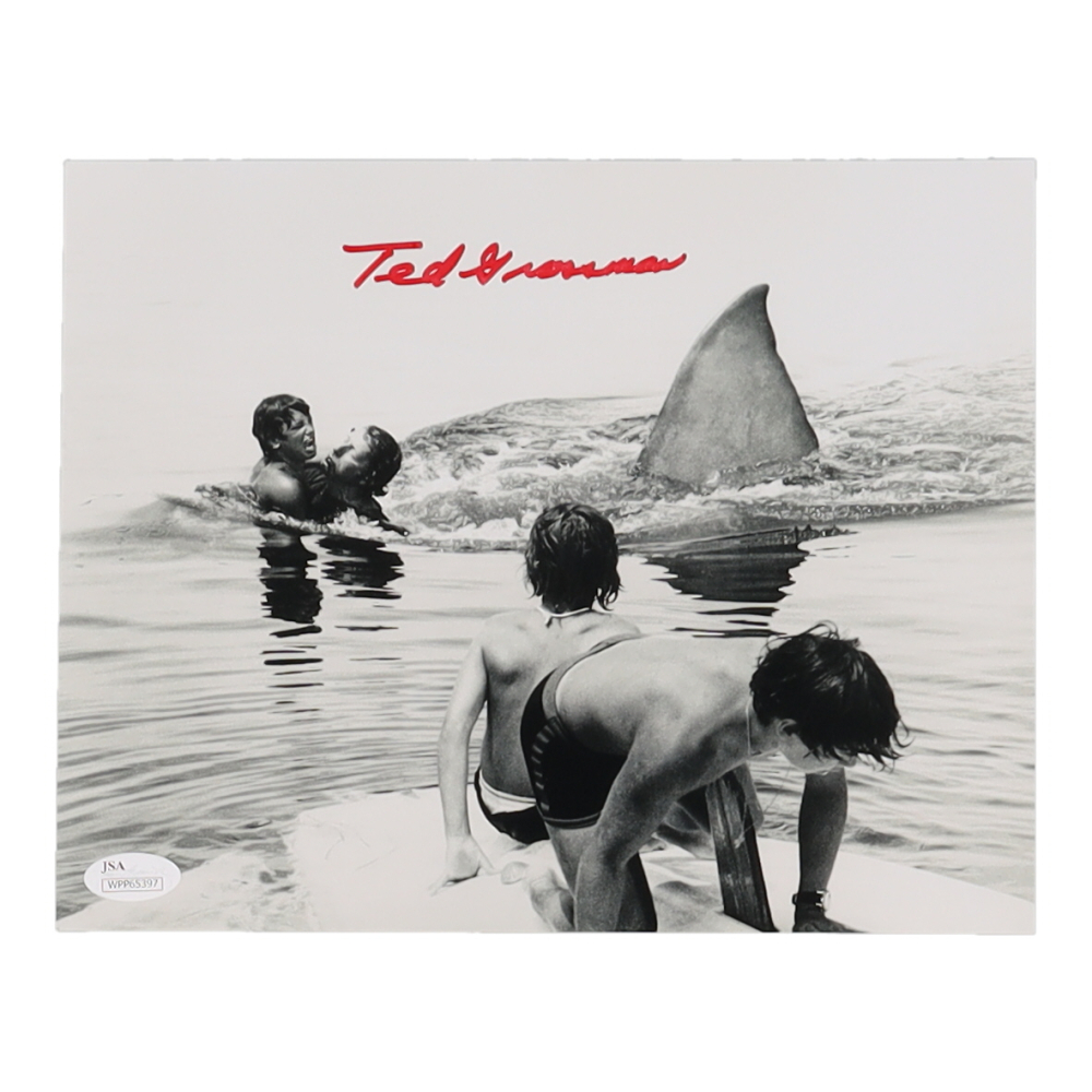 Ted Grossman Signed "Jaws" 8x10 Photo (JSA) | Pristine Auction