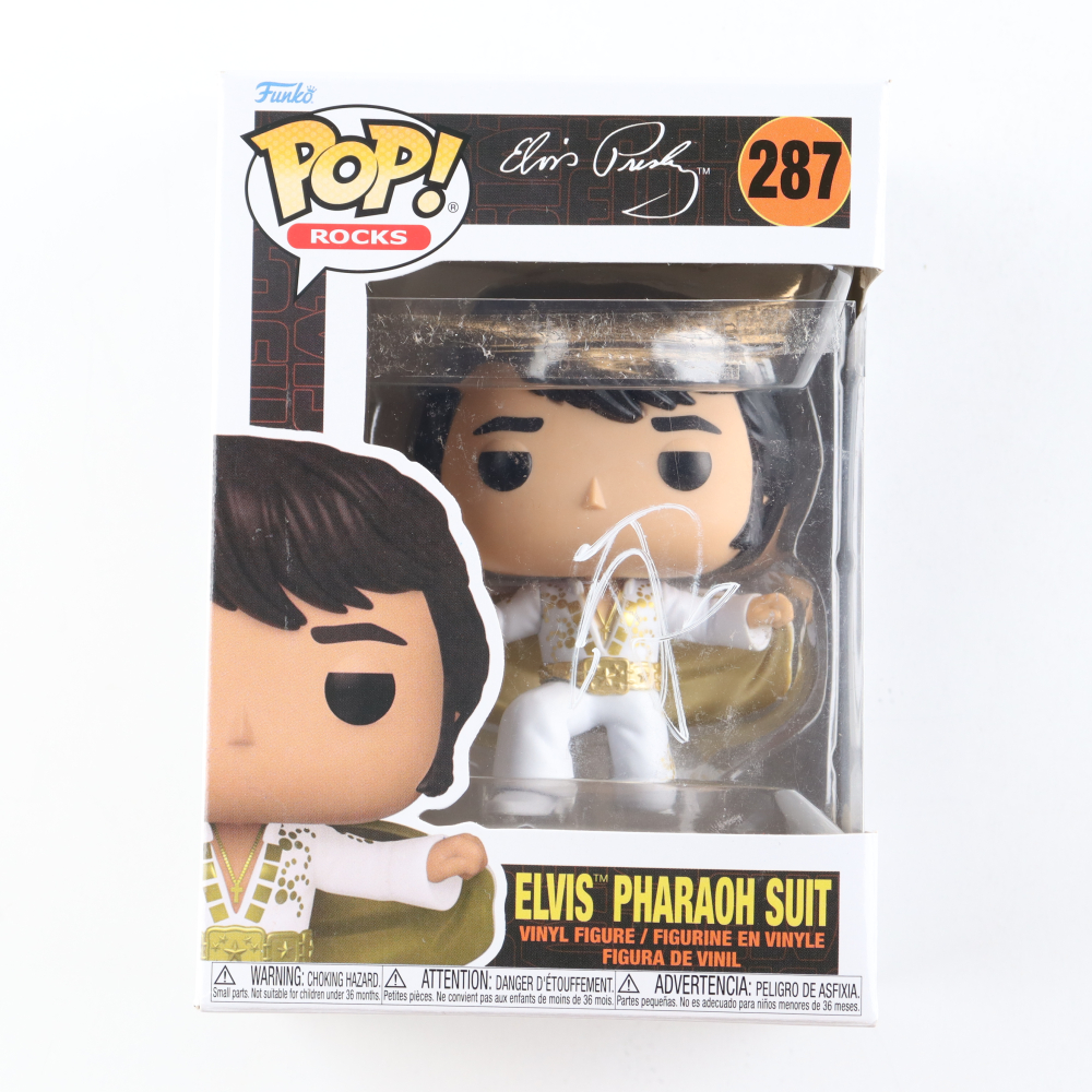 Austin Butler Signed Elvis Presley #287 Elvis Pharaoh Suit Funko Pop ...