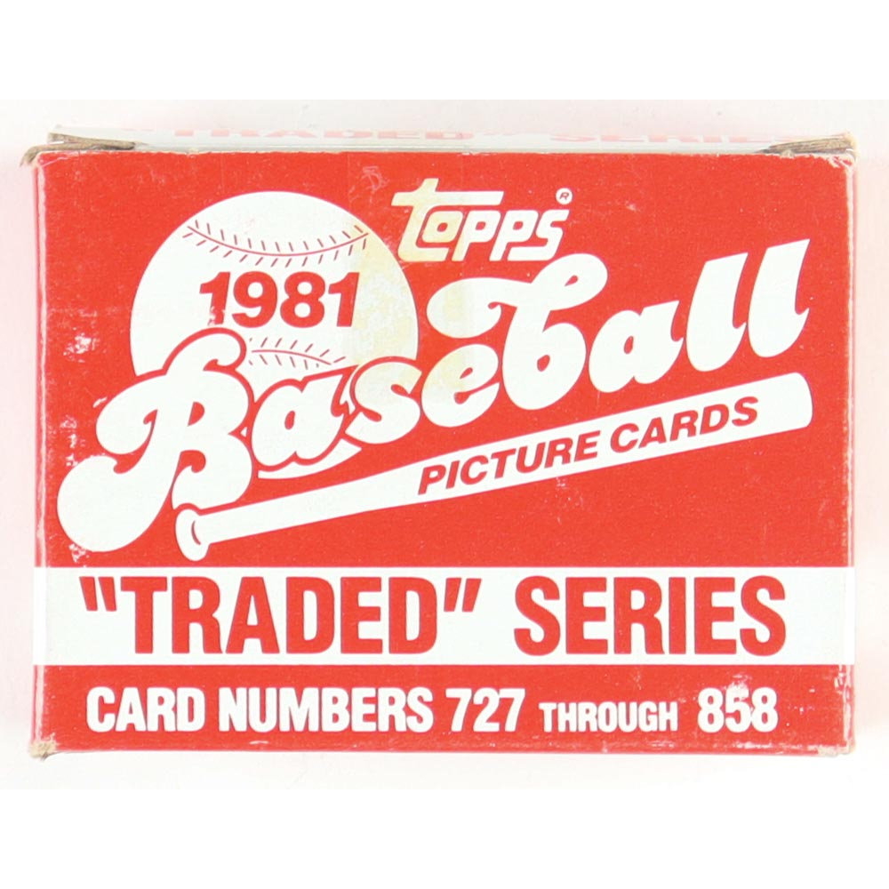 1981 Topps Traded Baseball Complete Set of (132) Cards with Fernando ...
