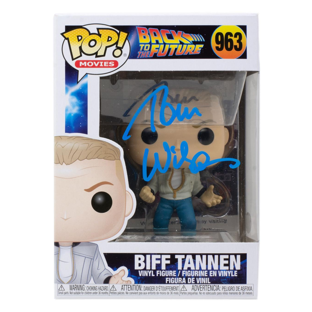 Tom Wilson Signed "Back to the Future" Biff Tannen Funko Pop #963 (JSA) | Pristine Auction