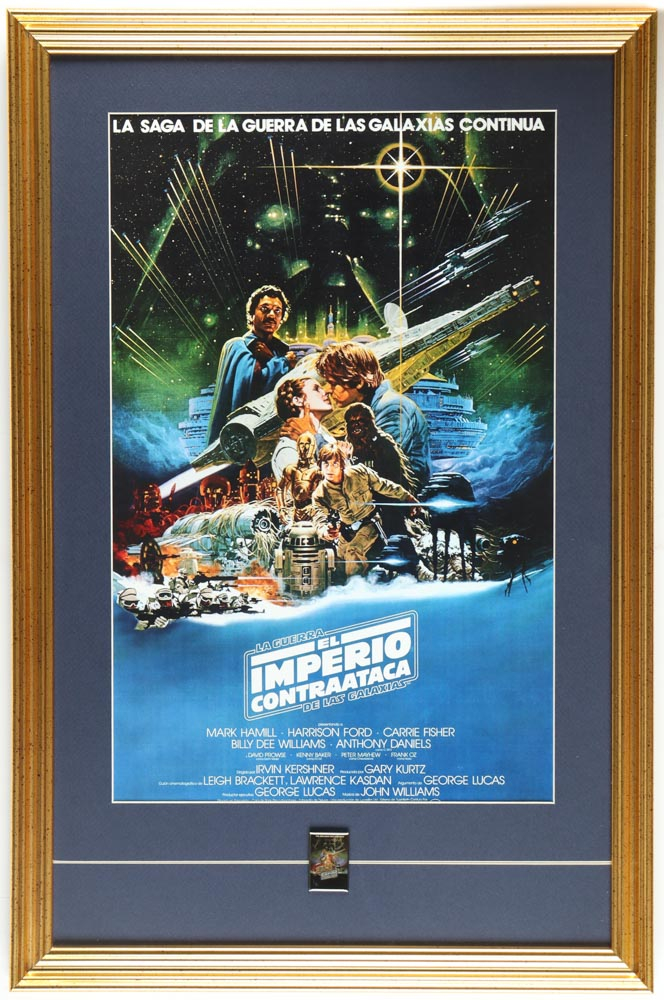 "Star Wars: The Empire Strikes Back" Spanish Release Custom Framed ...