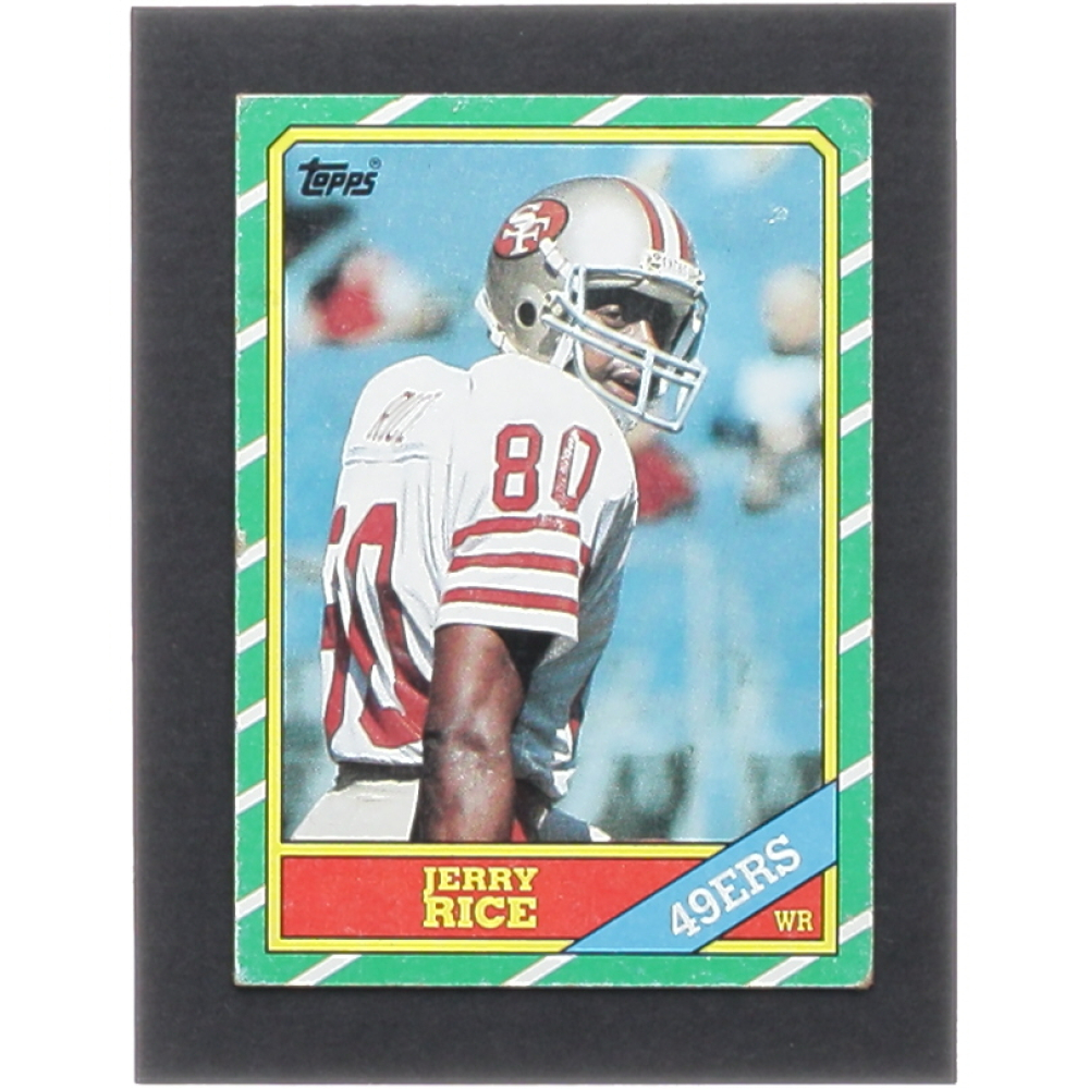Jerry Rice 1986 Topps #161 RC | Pristine Auction