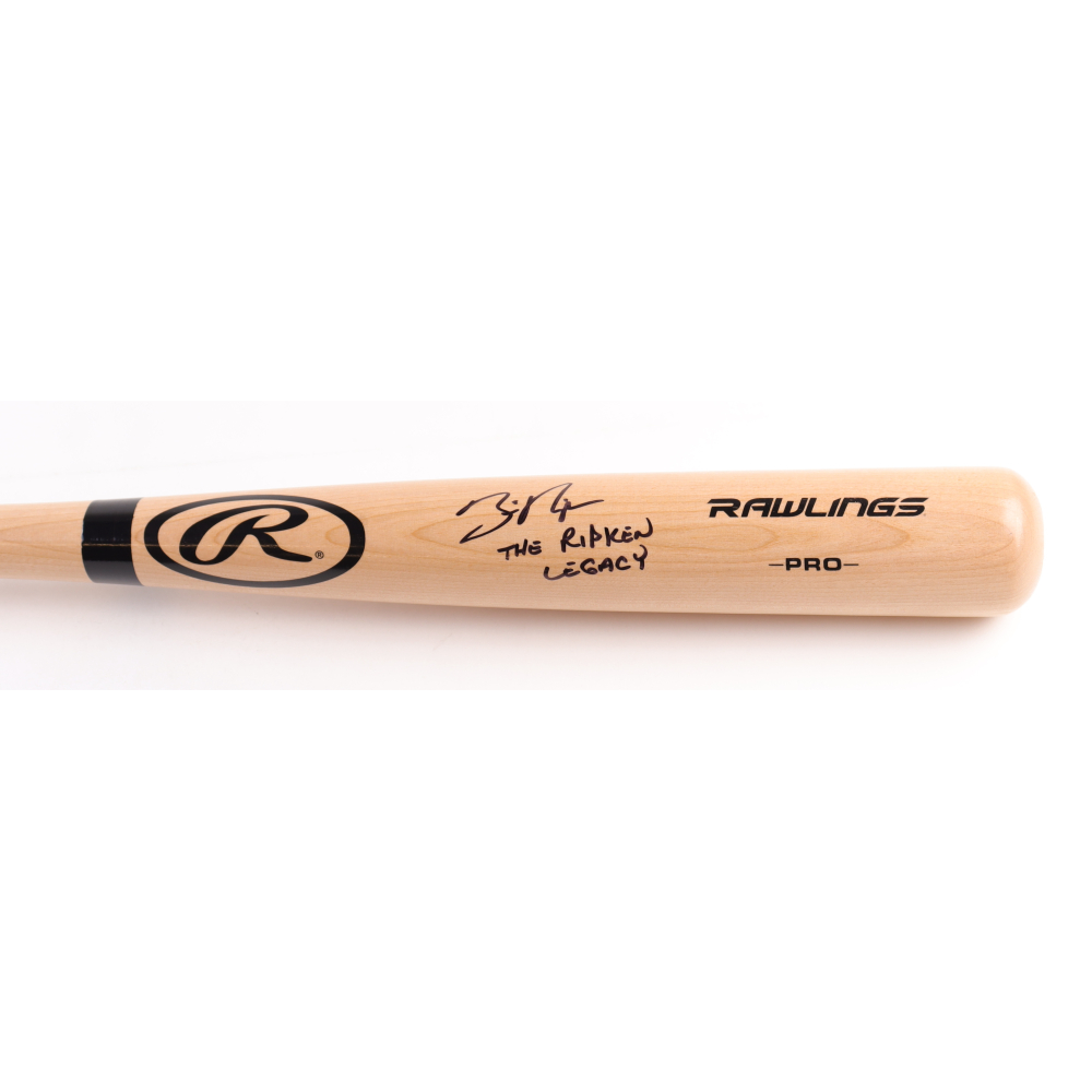 Billy Ripken Signed Rawlings Pro Baseball Bat Inscribed "The Ripken ...