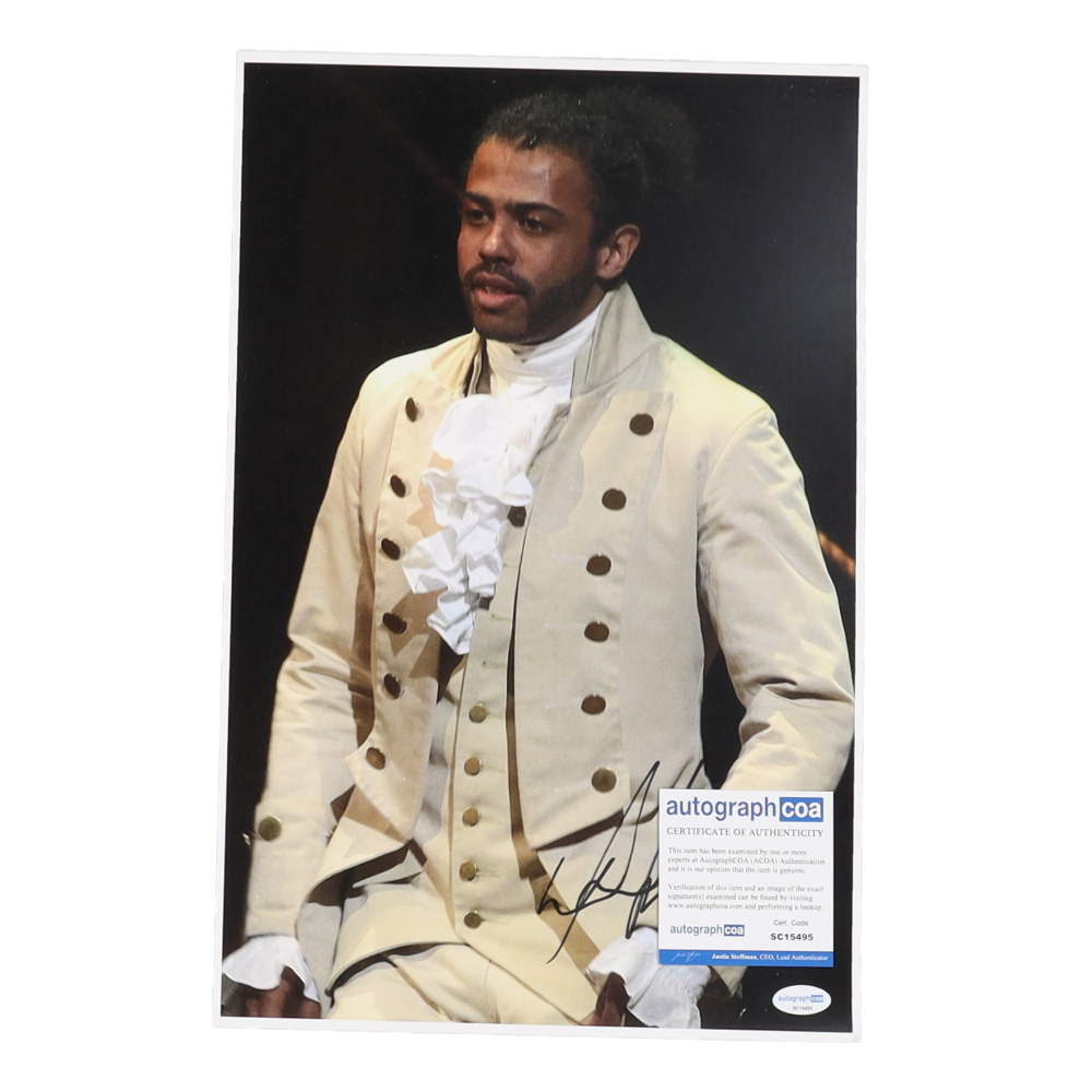 Daveed Diggs Signed "Hamilton" 11x17 Photo (ACOA) | Pristine Auction