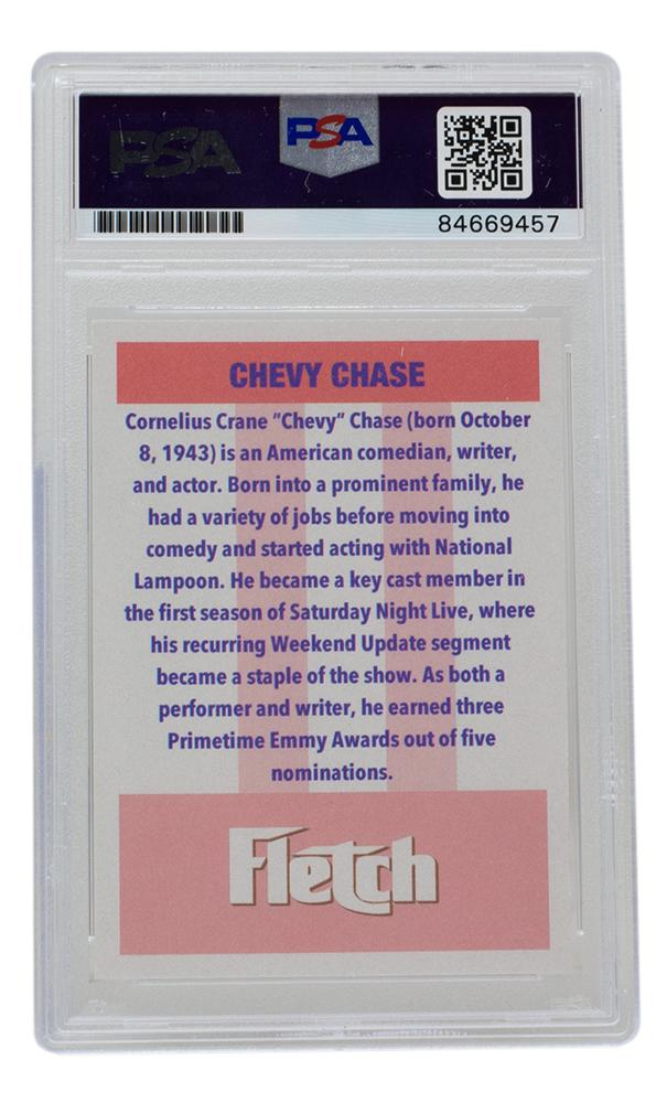 Chevy Chase Signed "Fletch" Trading Card (PSA) | Pristine Auction
