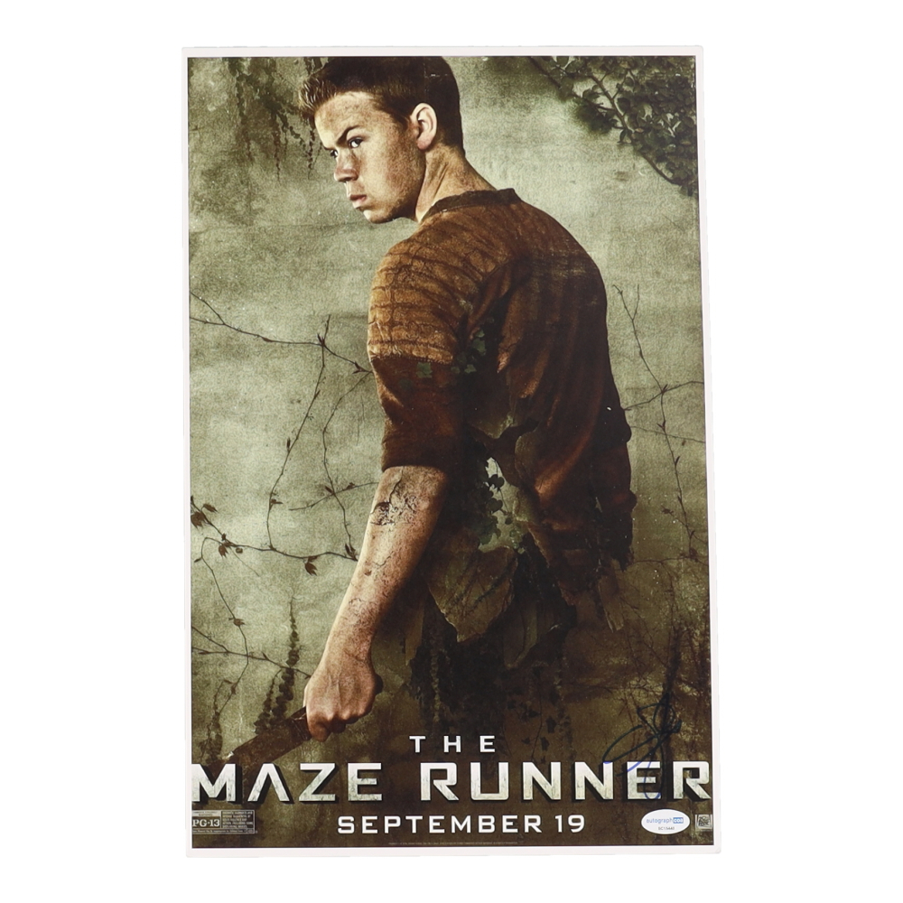 Will Poulter Signed "The Maze Runner" 11x17 Photo (ACOA) | Pristine Auction