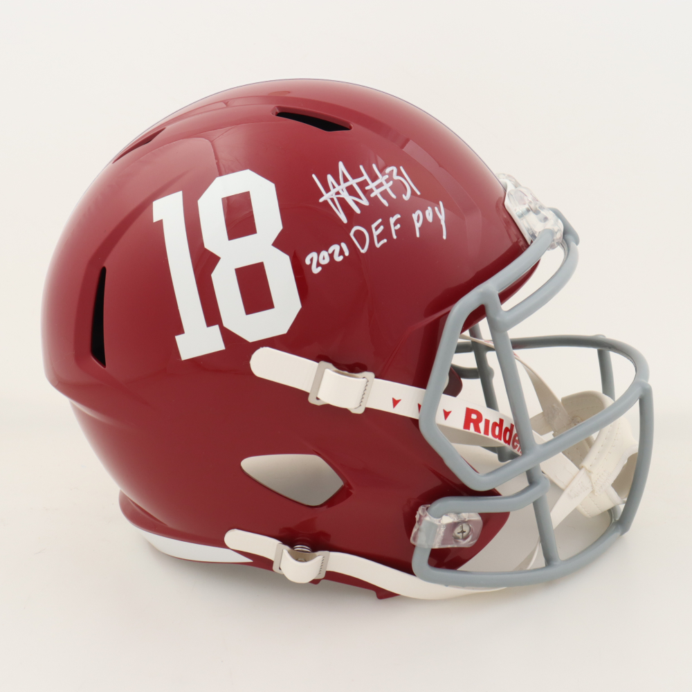 Will Anderson Signed Alabama Crimson Tide Full Size Speed Replica ...