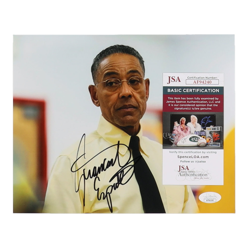 Giancarlo Esposito "Breaking Bad" Signed 8x10 Photo (JSA) | Pristine ...
