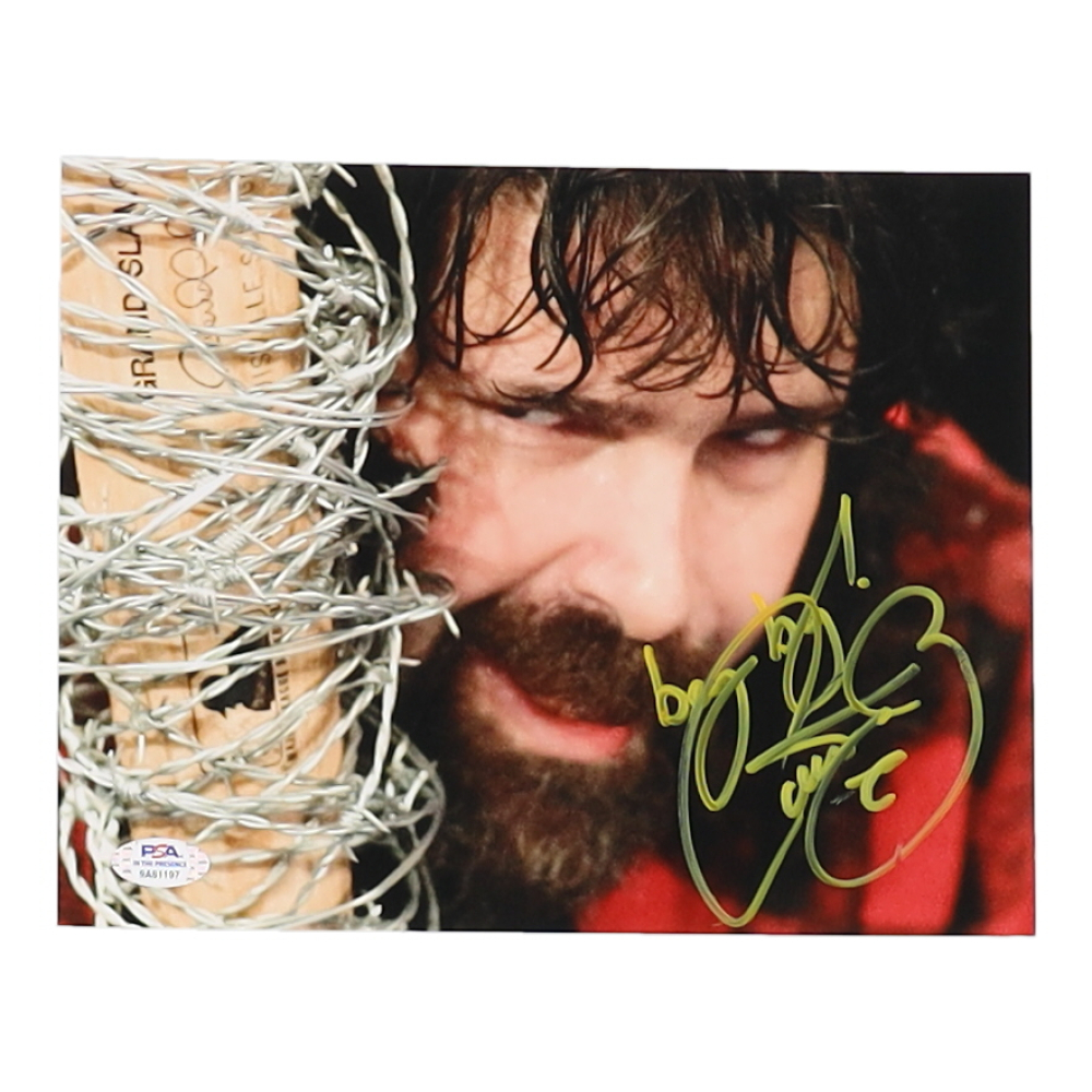 Mick Foley Signed WWF 8x10 Photo (PSA) | Pristine Auction