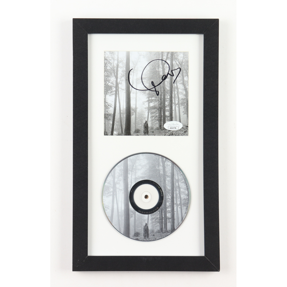 Taylor Swift Signed "Folklore" Custom Framed CD Display (JSA ...
