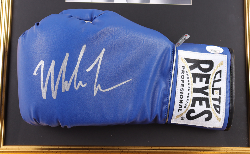Mike Tyson Signed Custom Framed Cleto Reyes Boxing Glove Display (JSA ...