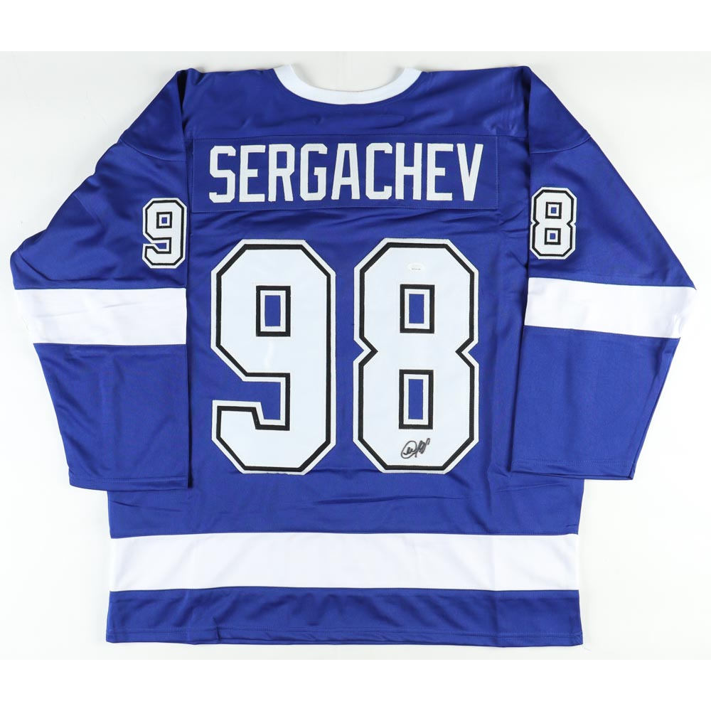 Mikhail Sergachev Signed Jersey (JSA) | Pristine Auction