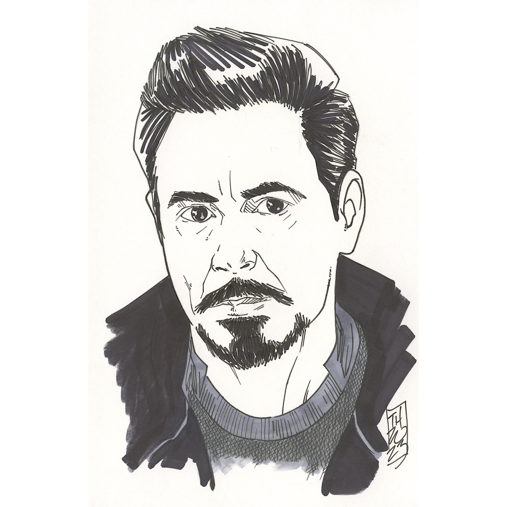 Iron Man Tony Stark Sketches