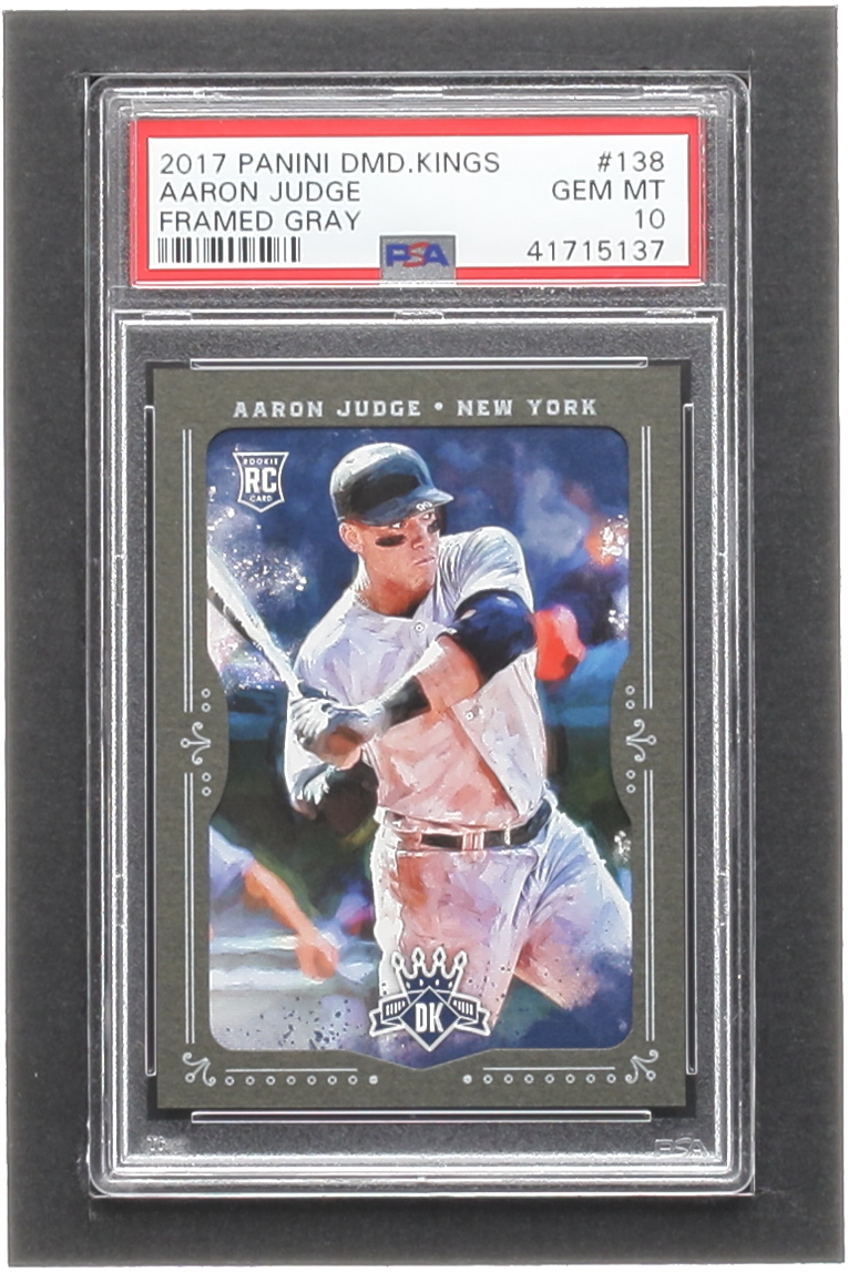 Aaron Judge 2017 Diamond Kings #138 RC (PSA 10) | Pristine Auction