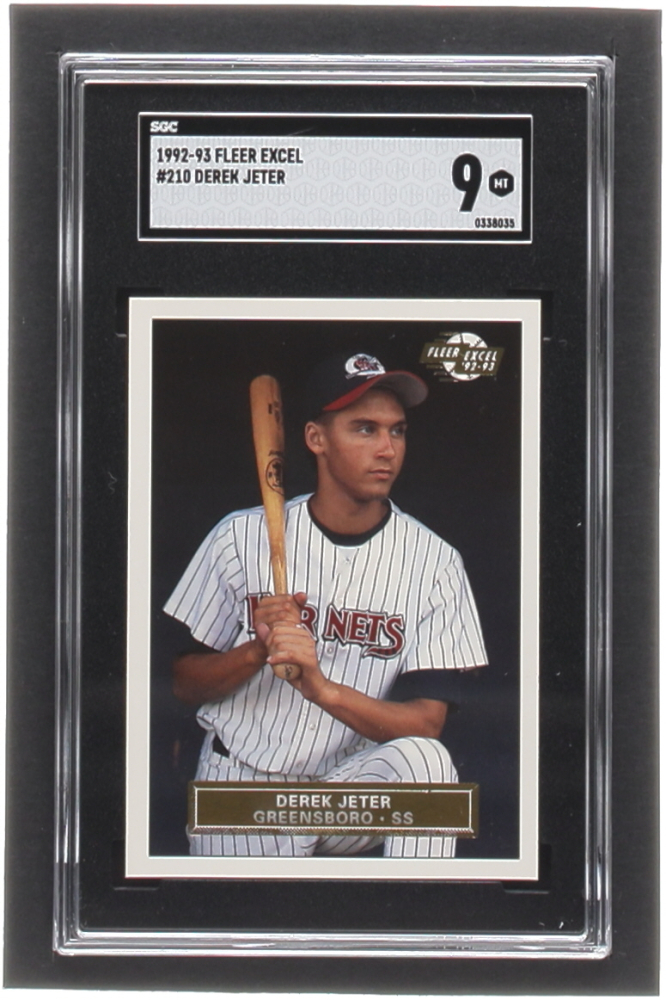 Derek Jeter 1992-93 Excel #210 RC (SGC 9) | Pristine Auction