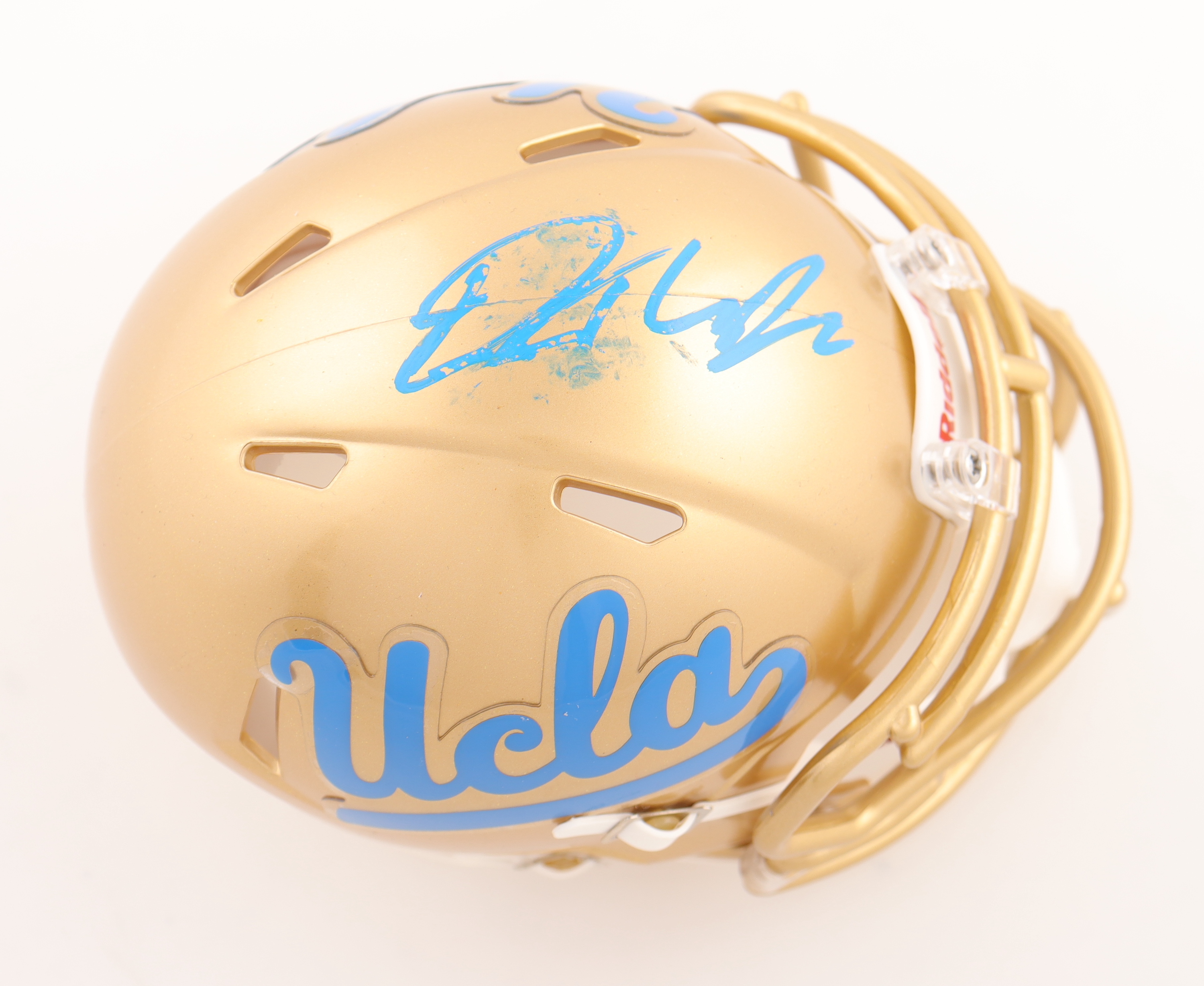 Dorian Thompson-Robinson Signed UCLA Bruins Speed Mini Helmet (Beckett ...