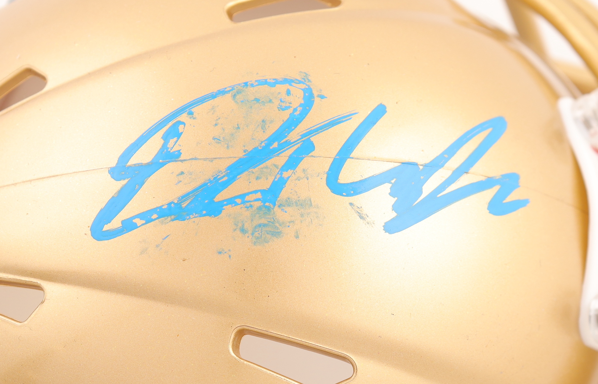 Dorian Thompson-Robinson Signed UCLA Bruins Speed Mini Helmet (Beckett ...