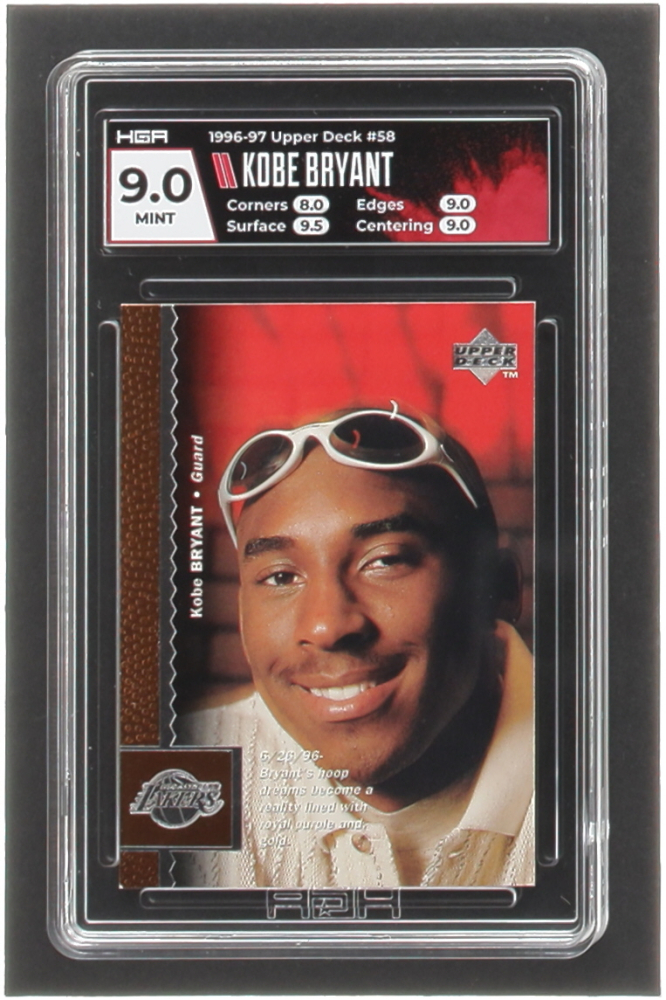 Kobe Bryant 1996-97 Upper Deck #58 RC (HGA 9) | Pristine Auction
