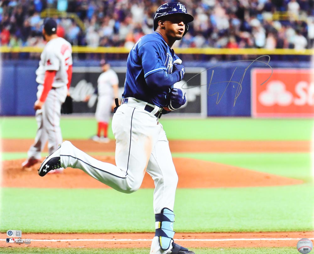 Wander Franco Signed Rays 16x20 Photo (Franco) | Pristine Auction