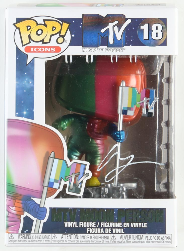 Drew Taggart Signed "MTV" #18 MTV Moon Person Funko Pop! Icons Vinyl ...