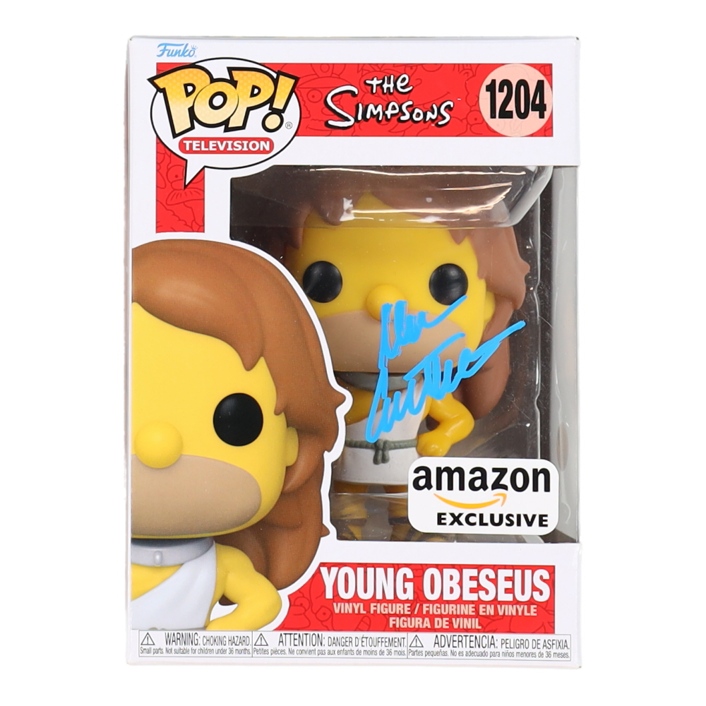 Dan Castellaneta Signed "The Simpsons" #1204 Young Obeseus Funko Pop ...