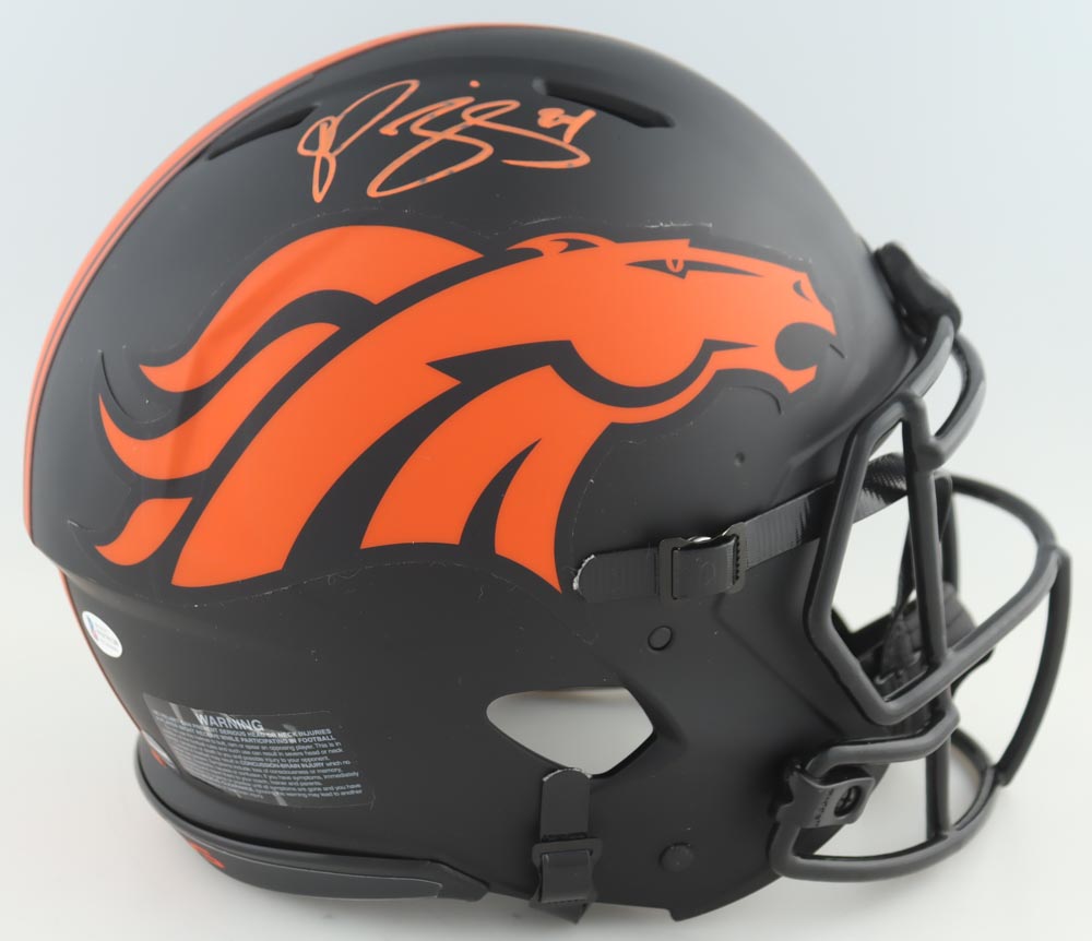 Champ Bailey Signed Broncos Full-Size Authentic Eclipse Alternate Speed ...