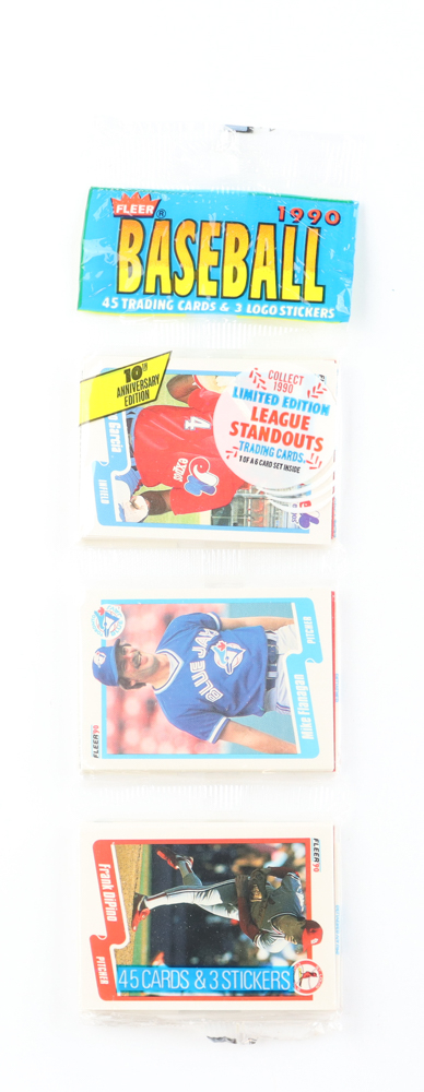 1990 Fleer Baseball Value Pack with (45) Cards | Pristine Auction