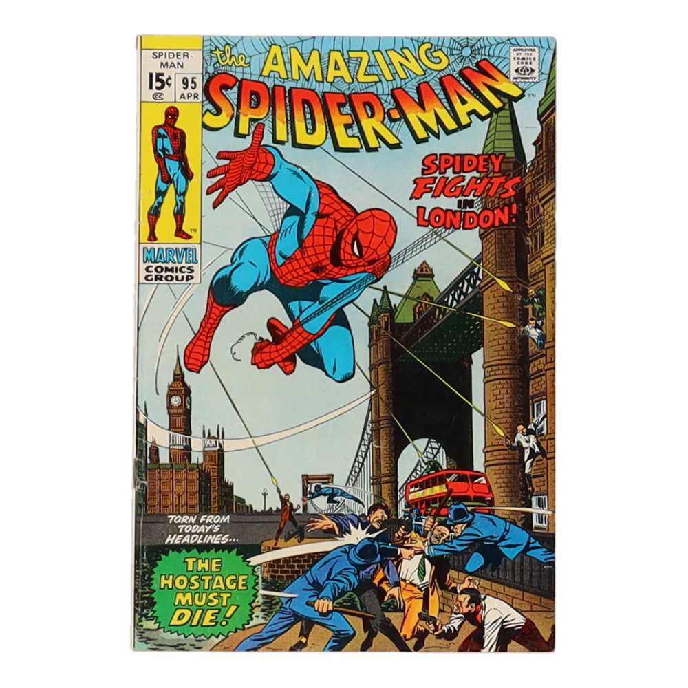 1971 "The Amazing Spider-Man" Issue #95 Marvel Comic Book | Pristine ...
