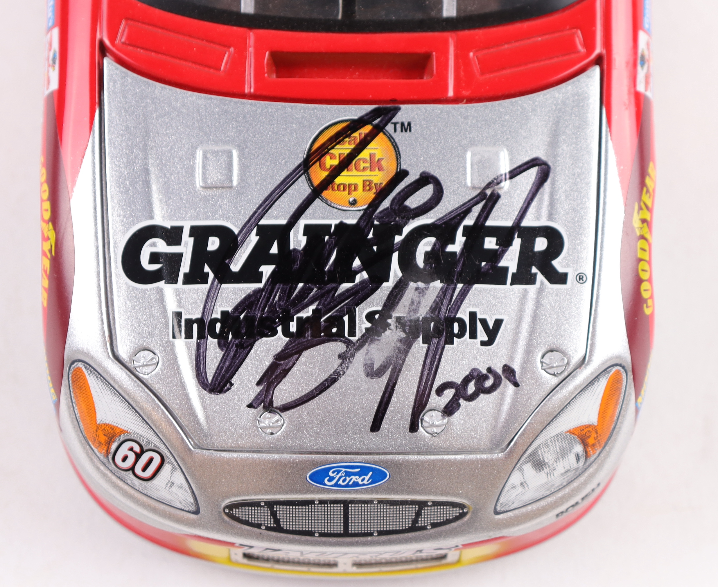 Greg Biffle Signed LE #60 Grainger 2001 Ford Taurus 1:24 Diecast Car ...