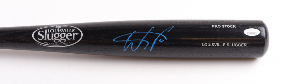 Wander Franco Signed Louisville Slugger Baseball Bat (JSA) | Pristine ...