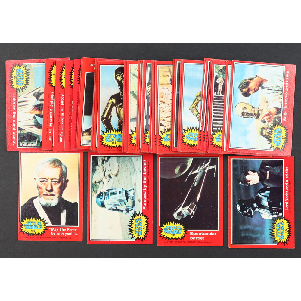 1977 Topps Star Wars Series 2 Complete Set of (65) Cards with ...